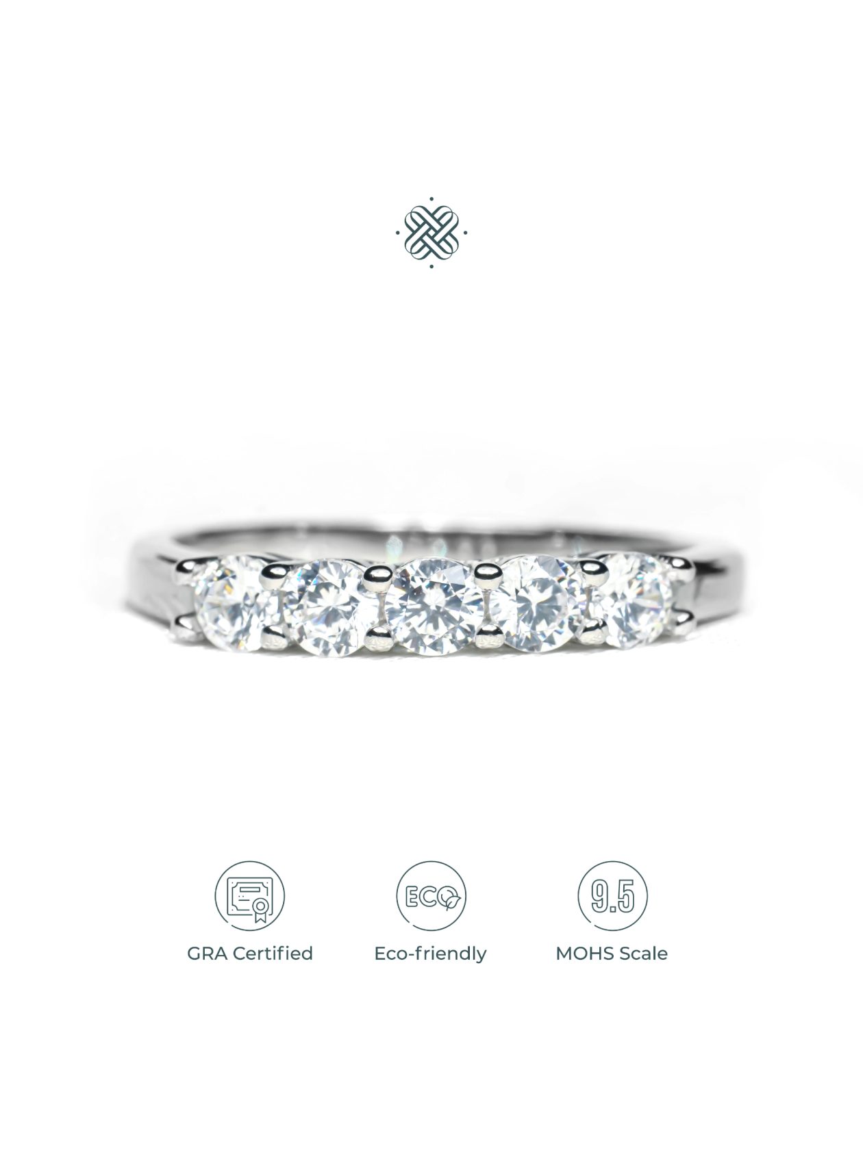 Aether Eternity Ring - Clairēn Jewelry