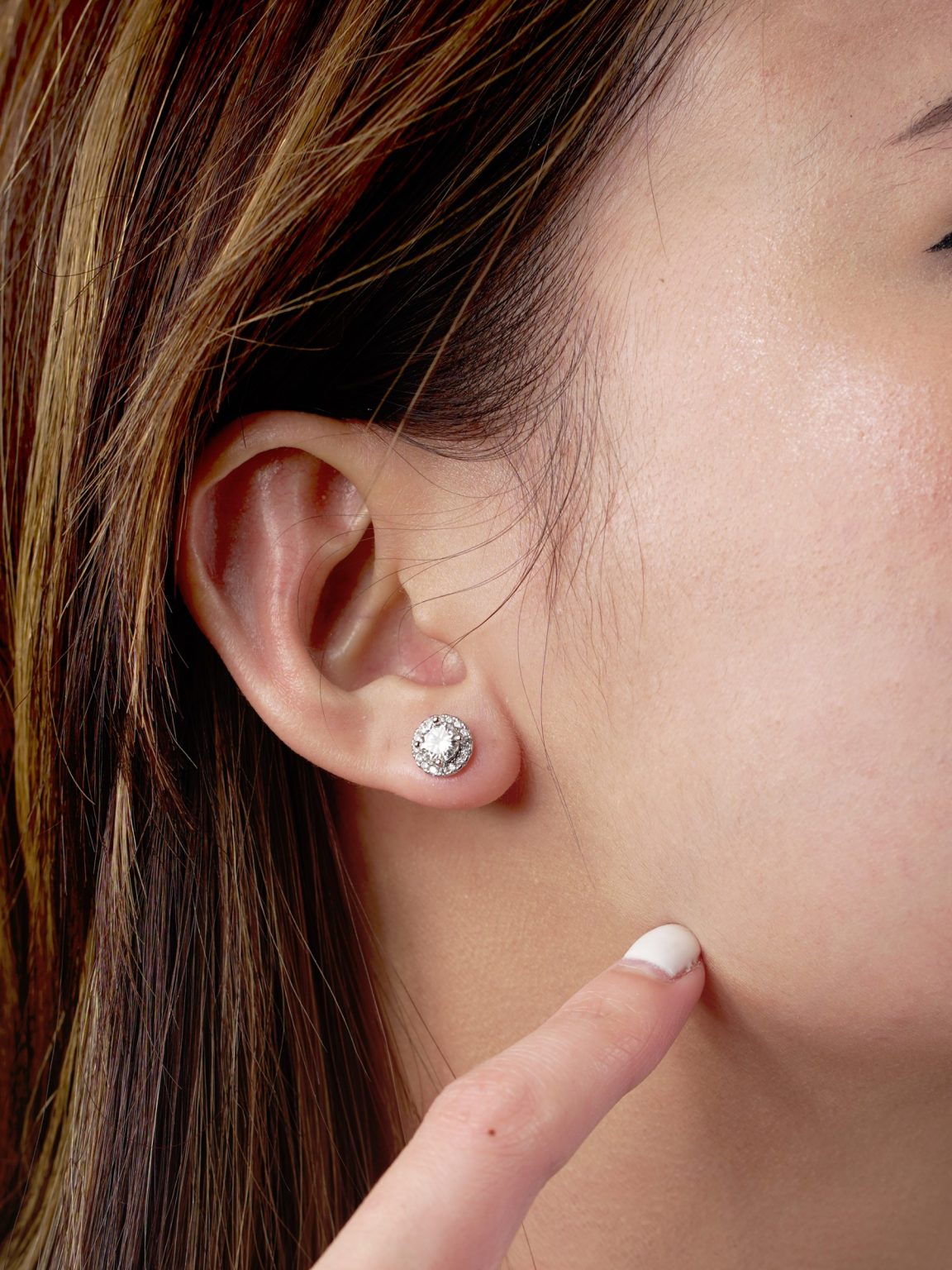 Iris Diamond Earrings - Clairēn Jewelry
